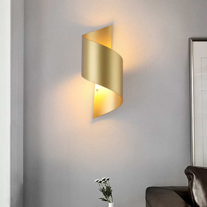 Mid-Century Wall Sconce Twist Ambient Lighting Lamp for Bedroom Living Room
