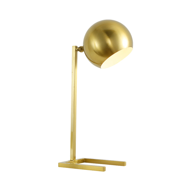 Traditional Gold Metallic Table Light for Study Room: Enhance Your ...